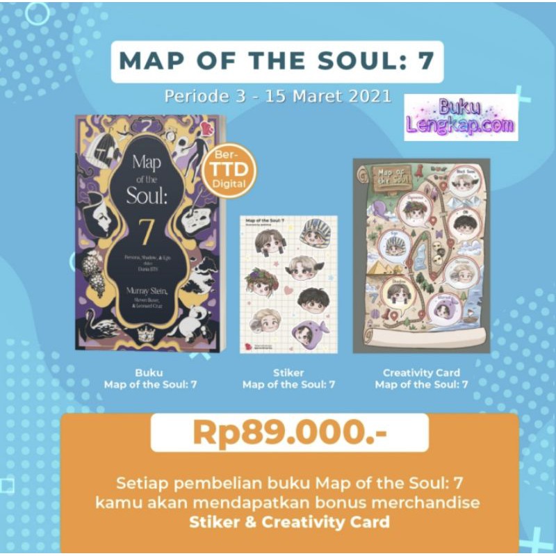 Jual po buku MAP OF THE SOUL : 7 - Murray Stein, Steven Buser ...