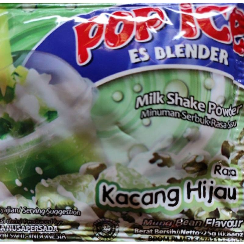 Jual POP ICE KACANG IJO RENCENG | Shopee Indonesia