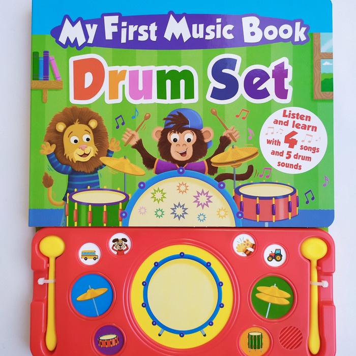 Jual Igloo Books - My First Music Book: Drum Set (Sound Book) | Shopee ...