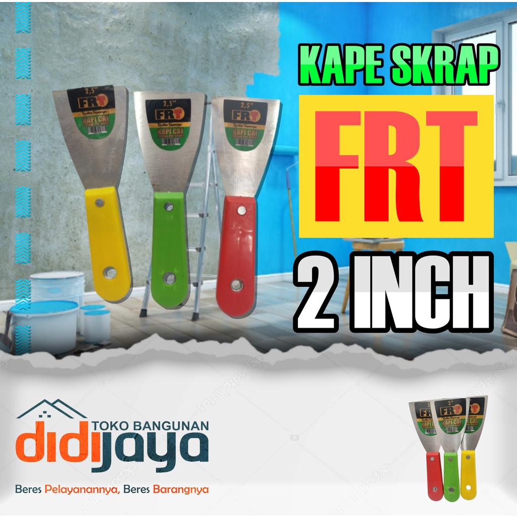 Jual KAPE SKRAP FRT Ukuran 2 INCH - KAPE SKRAP - SEKRAP DEMPUL | Shopee Indonesia