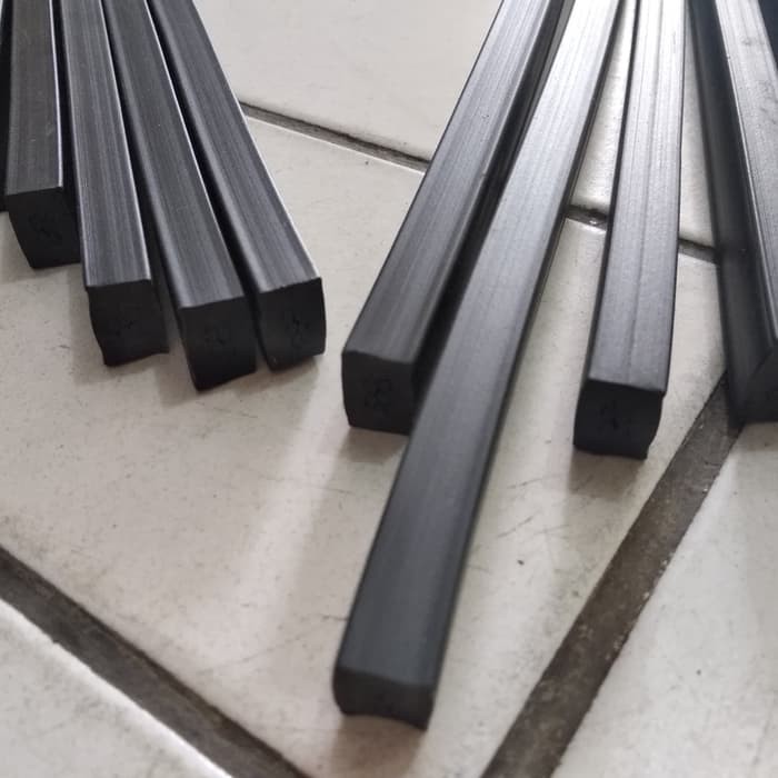 Jual Karet Ganjelan Kaca Rubber Setting Block 1 Meter Ukuran 14 mm x 9 ...