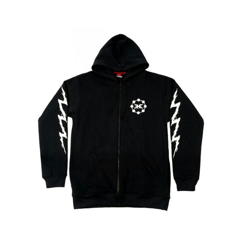 Jual ELECTROHELL | ZIP HOODIE | MJZH RAIJIN BK | Shopee Indonesia