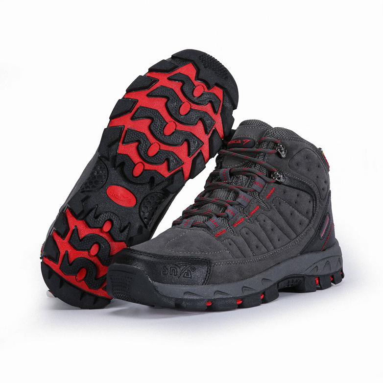 Jual Top List Sepatu Gunung Hiking/Fashion Snta 483 Grey Red Semi ...