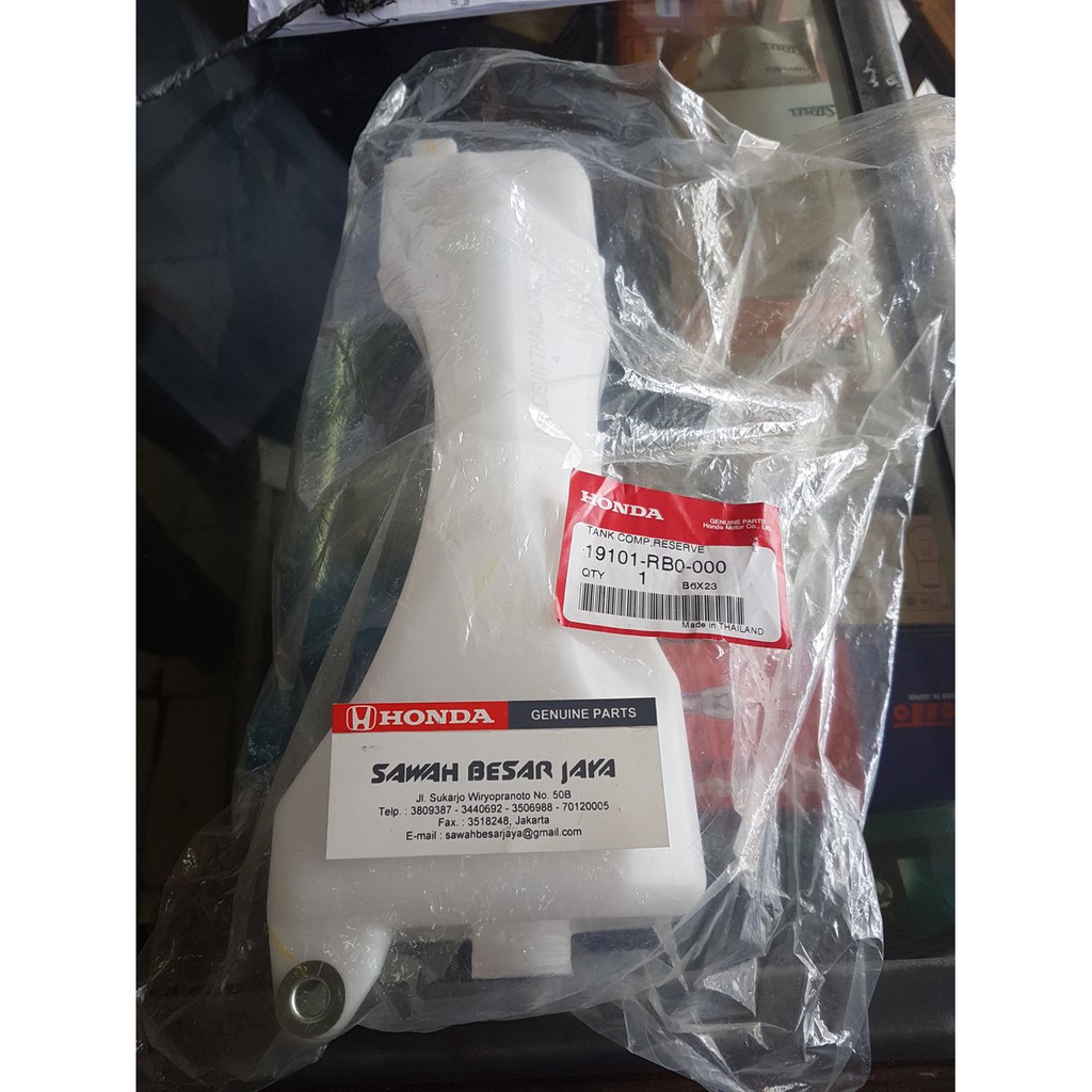 Jual Tank Reserve Tabung Air Radiator Mobilio Jazz RS GE8 Freed Asli ...