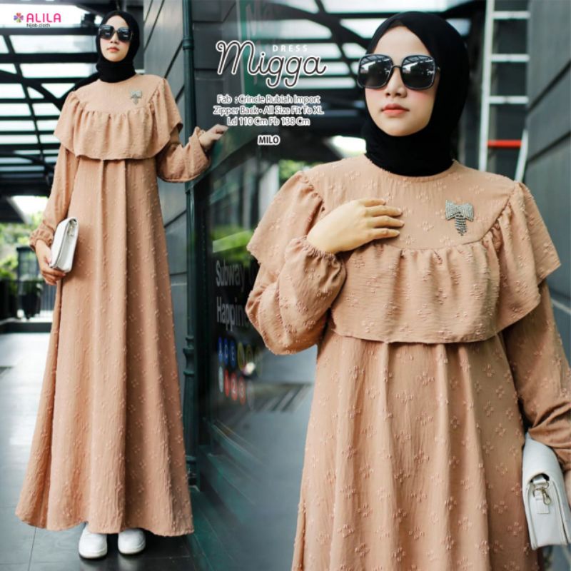 Jual migga dress by alila | Shopee Indonesia