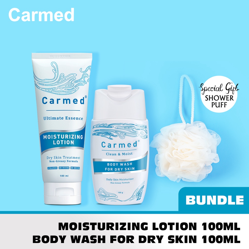 Jual Paket Carmed Lotion 100ML + Carmed Body Wash | Shopee Indonesia