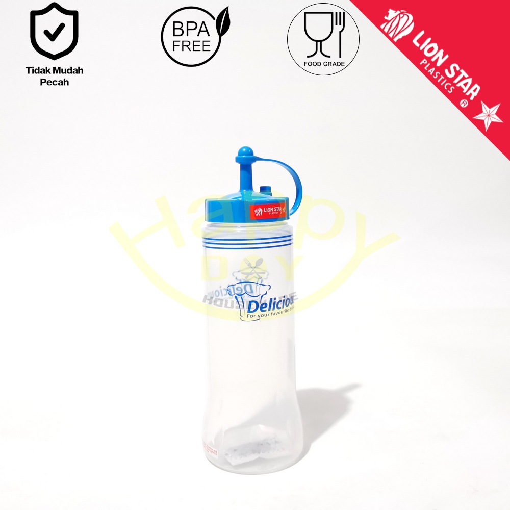 Jual LION STAR BOTOL KECAP/BOTOL SAUS/BOTOL MAYONISE/BOTOL CUKA 600ML ...