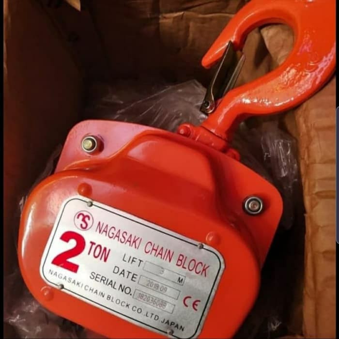 Jual CHAIN BLOCK 2 TON x 3 METER NAGASAKI JAPAN TAKEL 2Tx3M ALAT ANGKUT ...