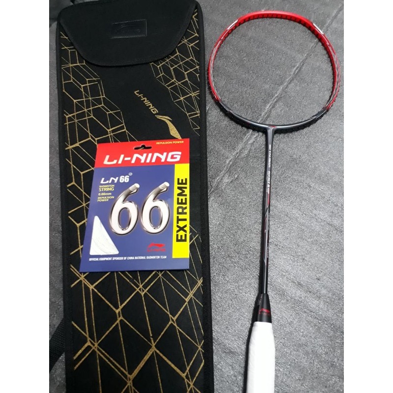 Jual RAKET BADMINTON LINING 3D CALIBAR 600 ORIGINAL | Shopee Indonesia