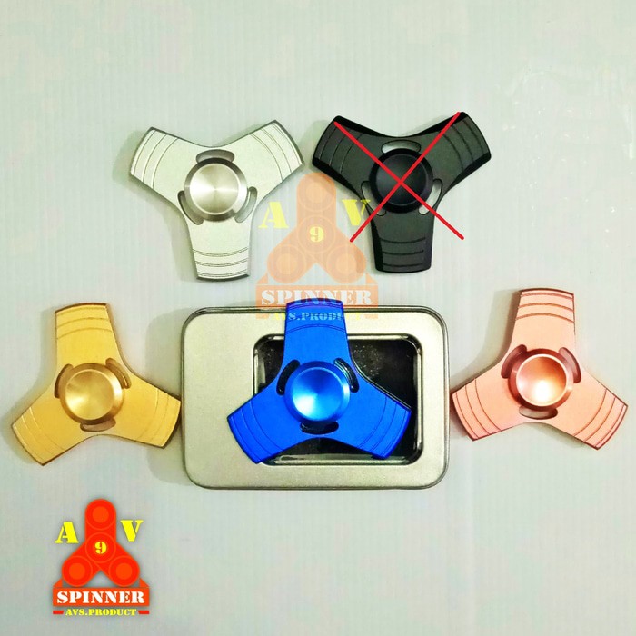 Jual PROMO ninja fidget spinner X-tri alumunium A102 fidget toys ...