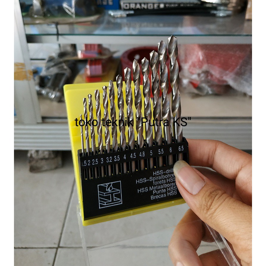 Jual Mata bor besi full set lengkap isi 13pcs | Shopee Indonesia