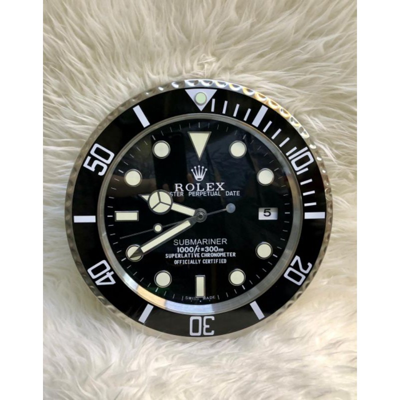 Jual Jam Dinding Rolex Submariner Oyester Perpetual Date Daytona GMT ...