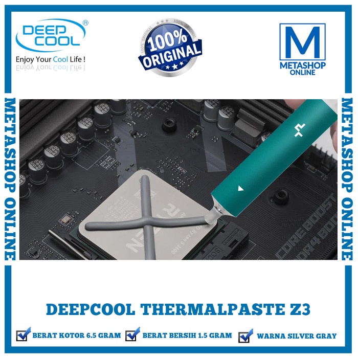 Jual Thermal Paste DEEPCOOL Z3 Pasta Grease Cpu Processor Original ...