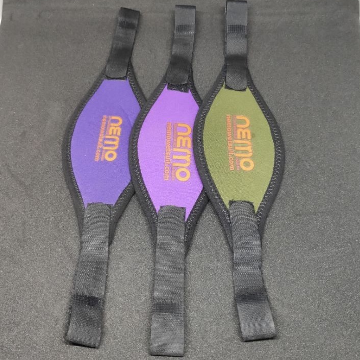 Jual neoprene mask strap diving | tali masker freedive | nemo mask ...