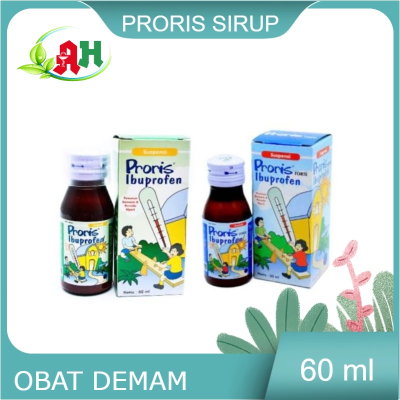 Jual Proris sirup & Proris Forte Obat Demam anak 60ml | Shopee Indonesia
