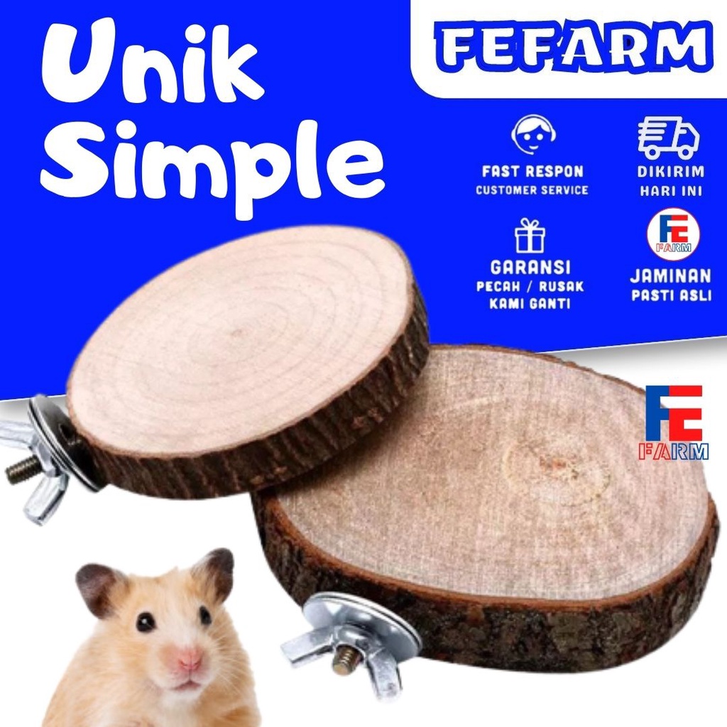 Jual Wood Slice Potongan Kayu Tangkringan Alas Kandang Dekorasi Rustic ...
