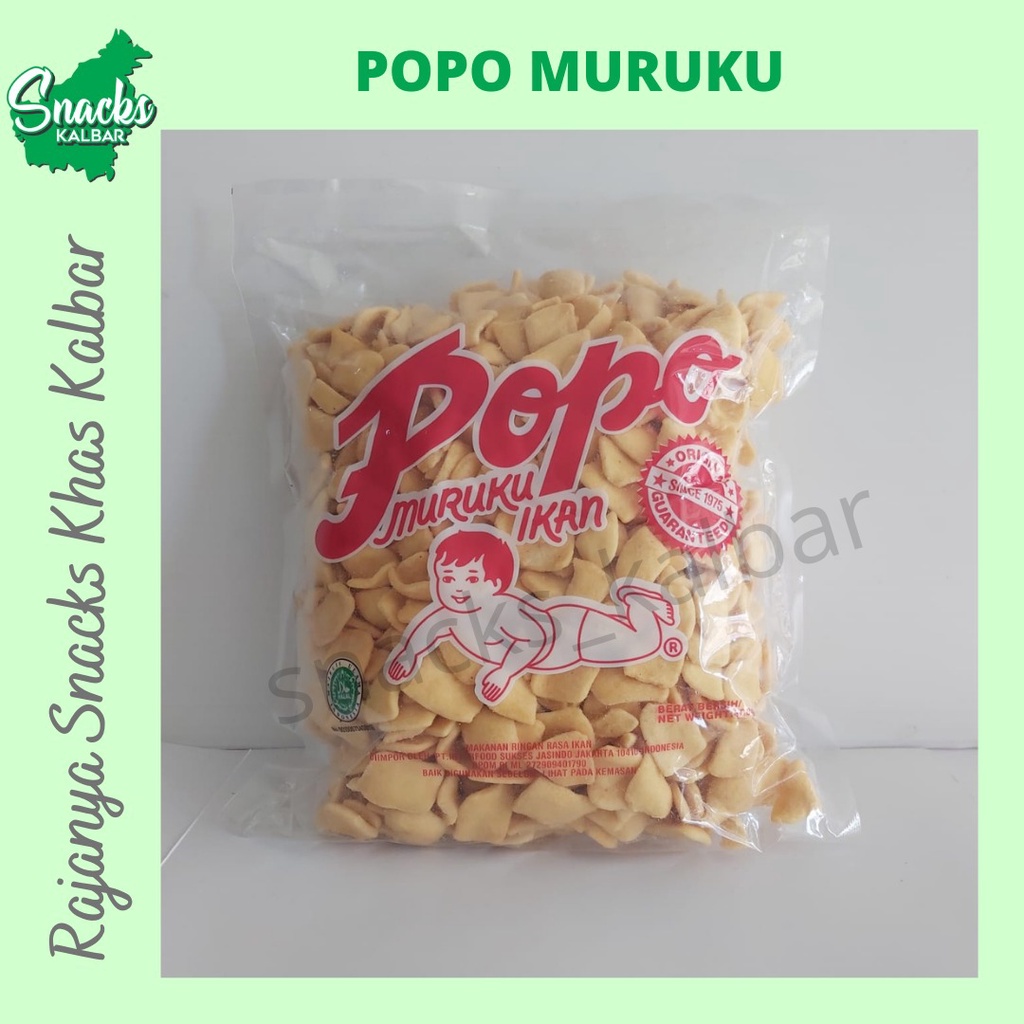 Jual Muruku Ikan merk "POPO"/Snack Maruku Ikan/Fish Snack 400 gram ...