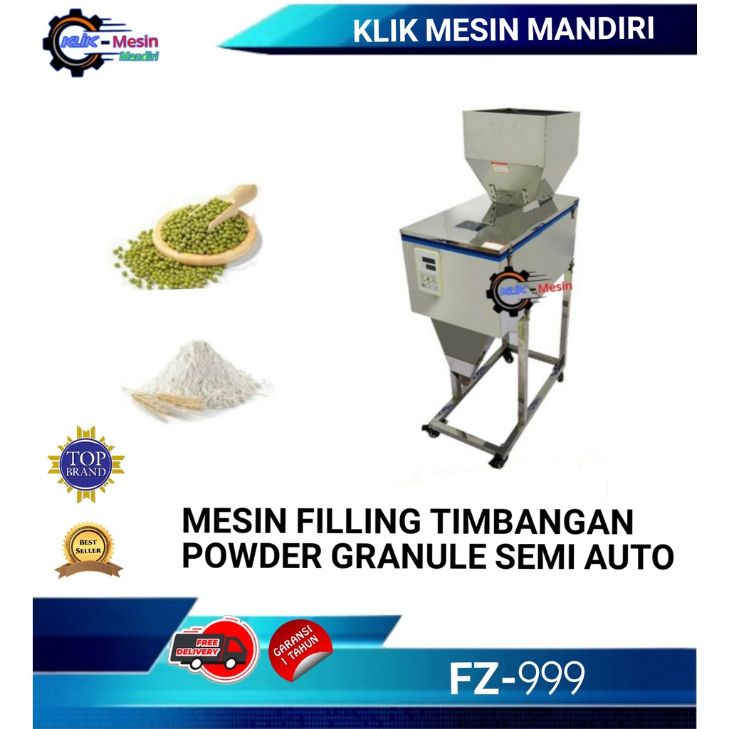Jual Mesin Filling Timbangan Granule Powder 2 kg | Shopee Indonesia