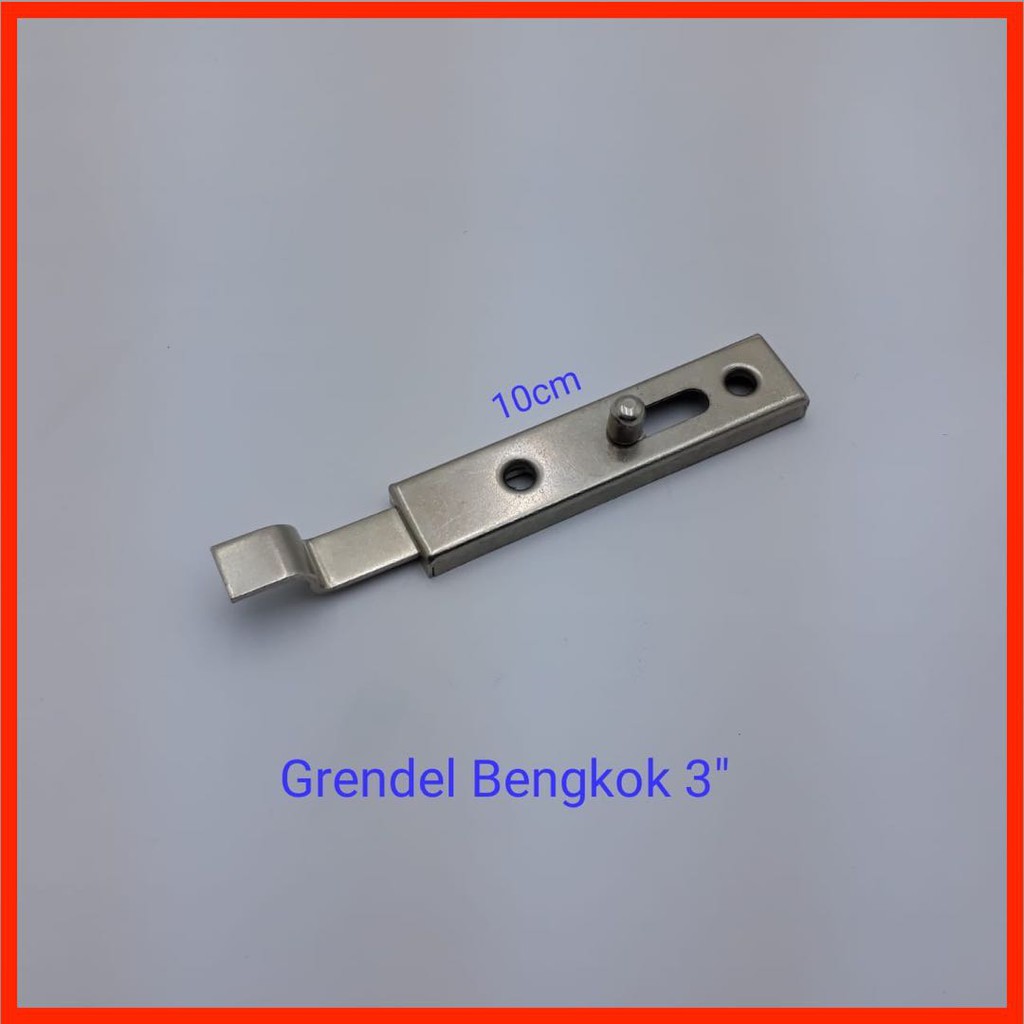Jual Grendel Pintu Bengkok 3" Inch Tekuk Besar Lemari Kunci Pengaman ...