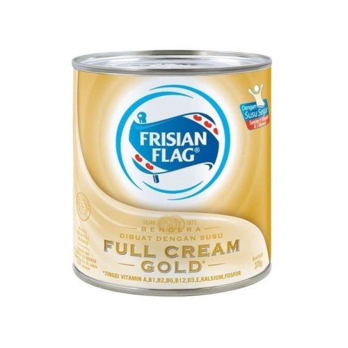 Jual FRISIAN FLAG BENDERA FULL CREAM GOLD KALENG 370G | Shopee Indonesia