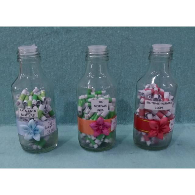 Jual KATA MOTIVASI BOTOL | Shopee Indonesia