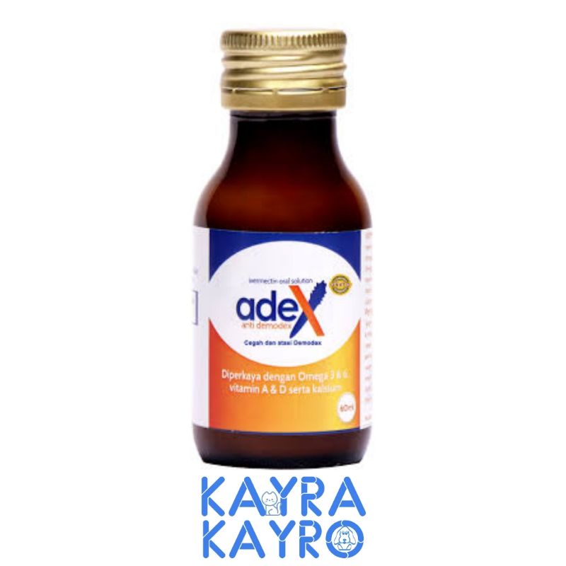Jual Adex Oral Solution 60 mL - Obat Minum Anti Demodex & Scabies ...