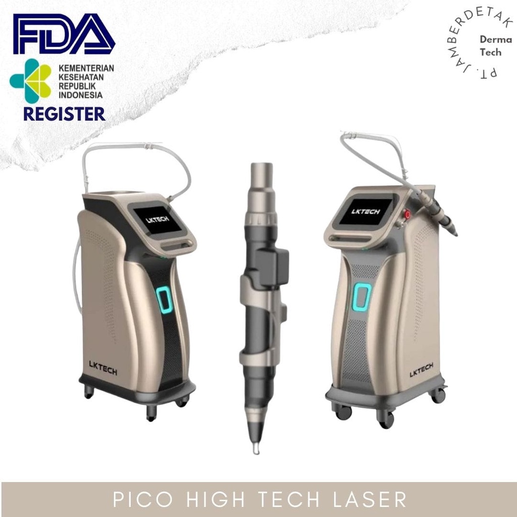 Jual Kemenkes RI Resgistered picotech laser pico hapus tatto flek ...