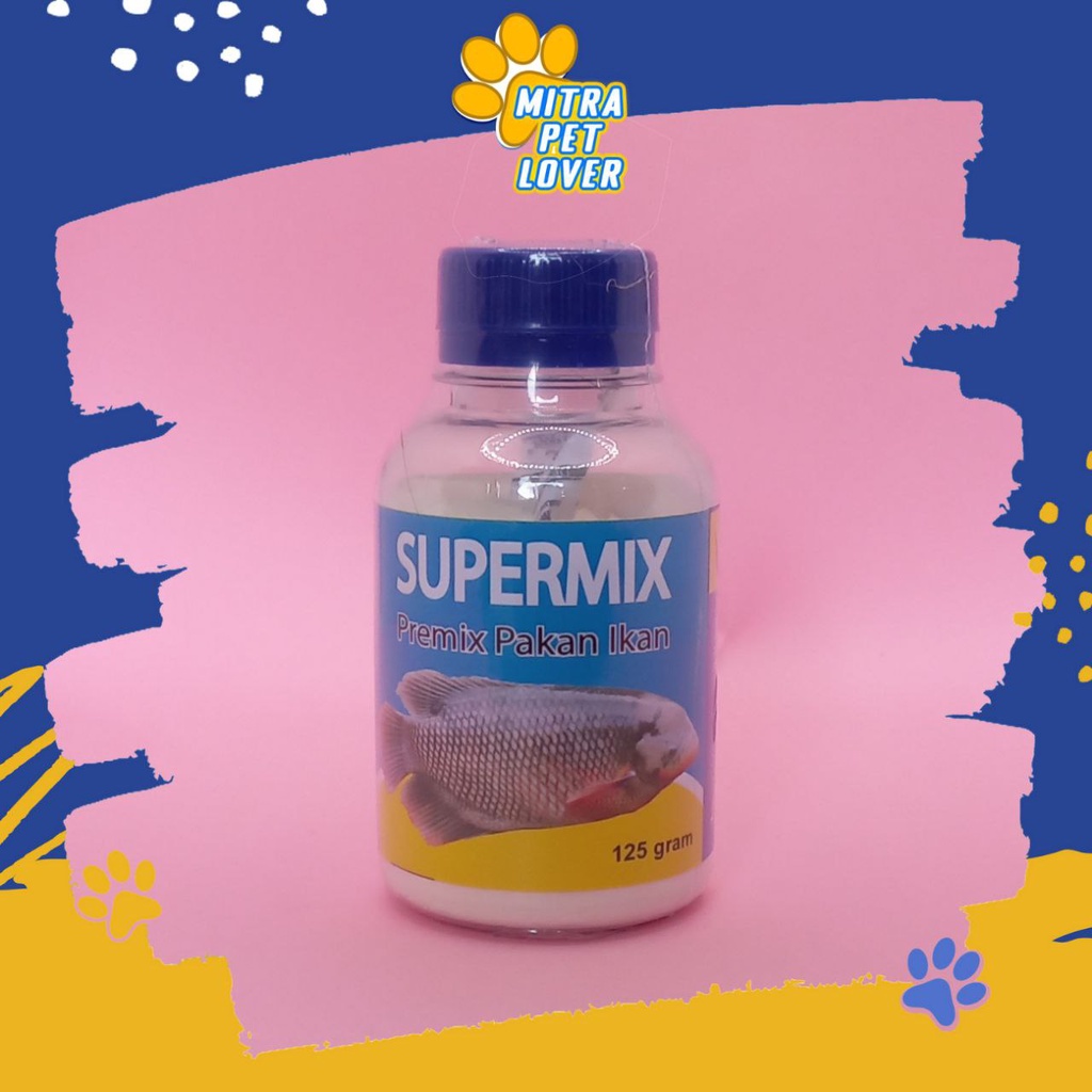 Jual SUPLEMEN PERTUMBUHAN IKAN SEGALA JENIS IKAN- SUPER MIX IKAN 150GR ...