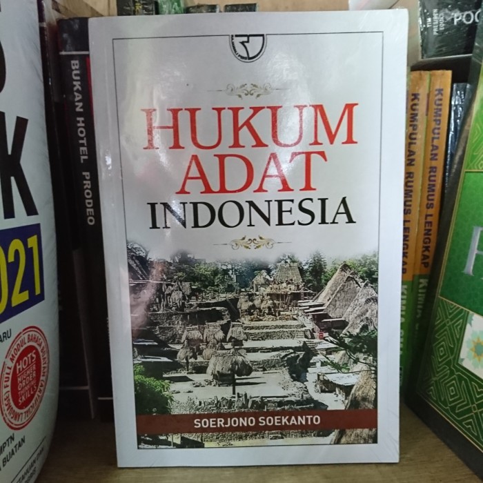 Jual HUKUM ADAT INDONESIA – SOERJONO SOEKANTO , RAJAWALI [ORIGINAL ...