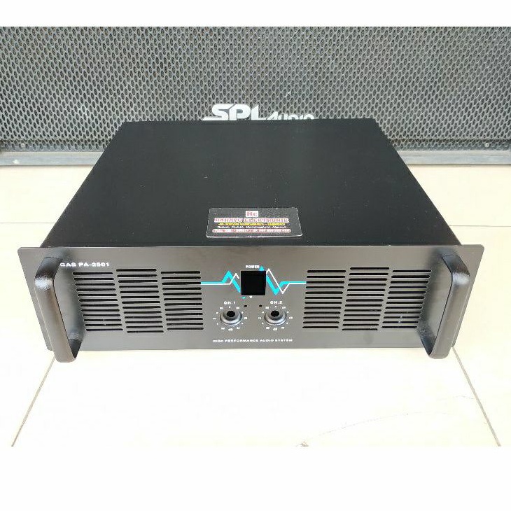 Jual BOX POWER AMPLIFIER SOUND SISTEM GAS PA 2501 TEBAL | Shopee Indonesia
