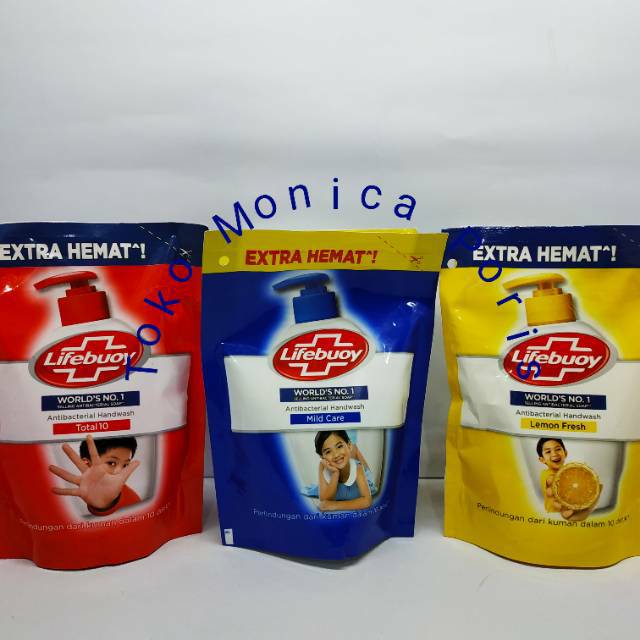 Jual Lifebuoy Antibacterial Handwash Refill 180 Ml Shopee Indonesia