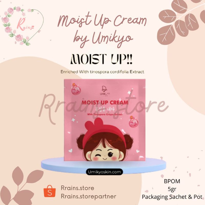 Jual Moist Up Cream by Umikyo with Enriched Tinospora Cordifolia ...