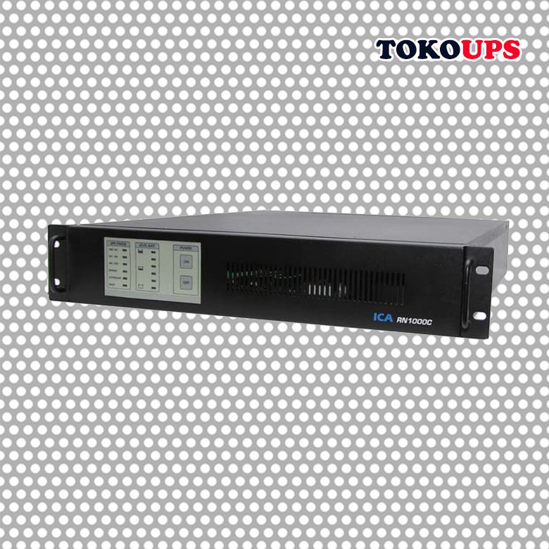 Jual UPS ICA RN 1000C : 1000VA / 500 Watt UPS Online Rackmount | Shopee ...