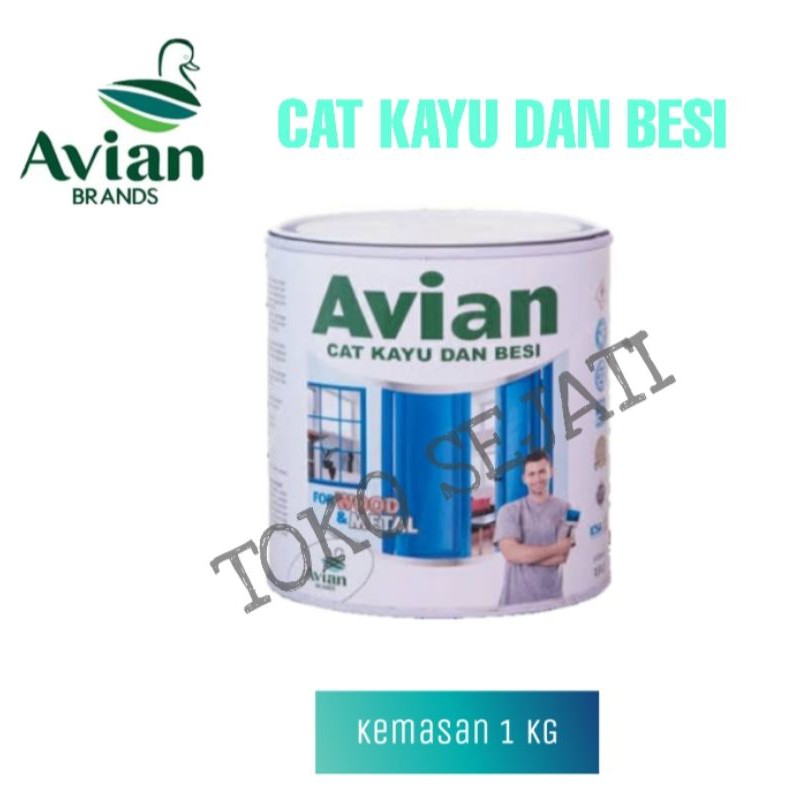 Jual Cat kayu dan besi , MEREK AVIAN | Shopee Indonesia