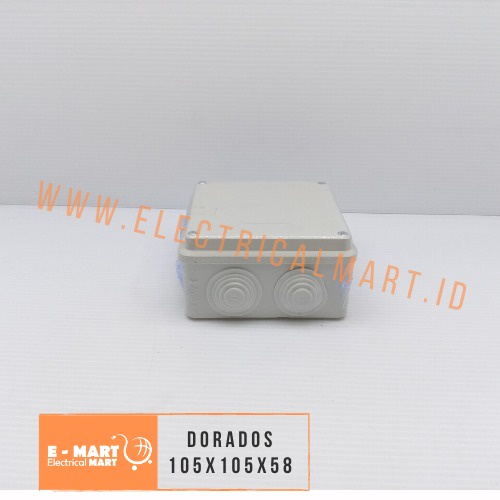 Jual Masko Duradus 105x105x58mm PVC /Junction BOX Hitam Putih | Shopee ...