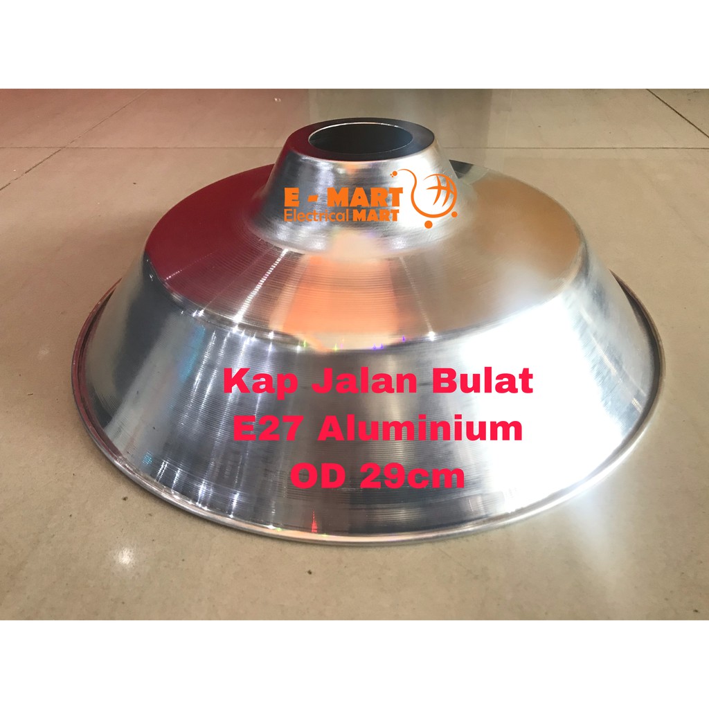 Jual Kap Jalan 29cm E27 Fitting besi WD plastik E27 / Kap WD Hijau ...