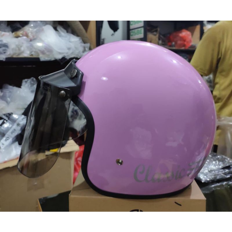 Jual helm go go classic | Shopee Indonesia