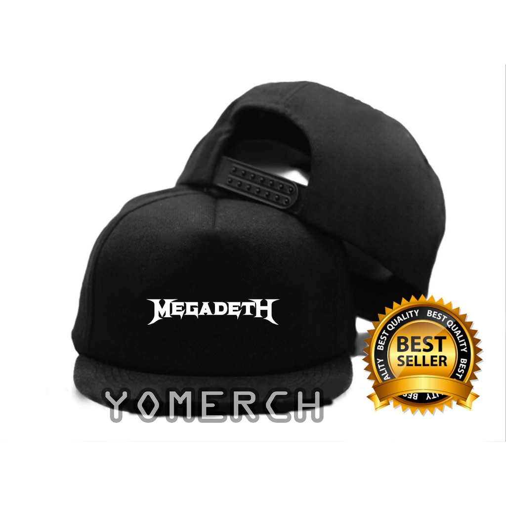 Jual Topi Snapback MEGADETH Distro Keren Pria Dan Wanita DIAMOND STORE ...