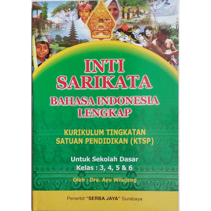 Jual Buku Inti Sari Kata Bahasa Indonesia Lengkap Besar HVS untuk SD ...