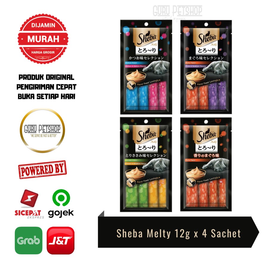 Jual Sheba Melty 48gr Snack Kucing Sheba Melty Premium Cat Treats ...