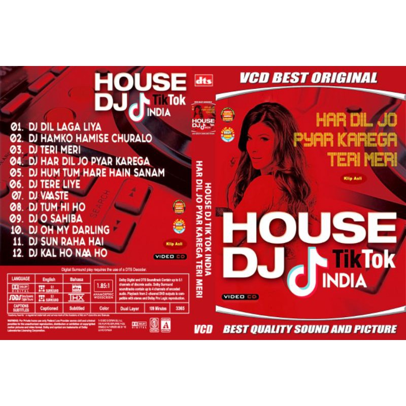 Jual vcd house DJ tiktok India | Shopee Indonesia