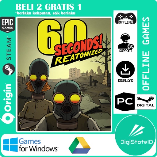 Jual 60 Seconds Reatomized - Game PC | Shopee Indonesia