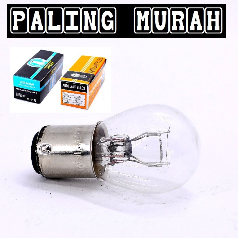 Jual Bolam Stop Lampu Rem Bohlam Belakang Dop 12v 12 Volt jejeran motor ...