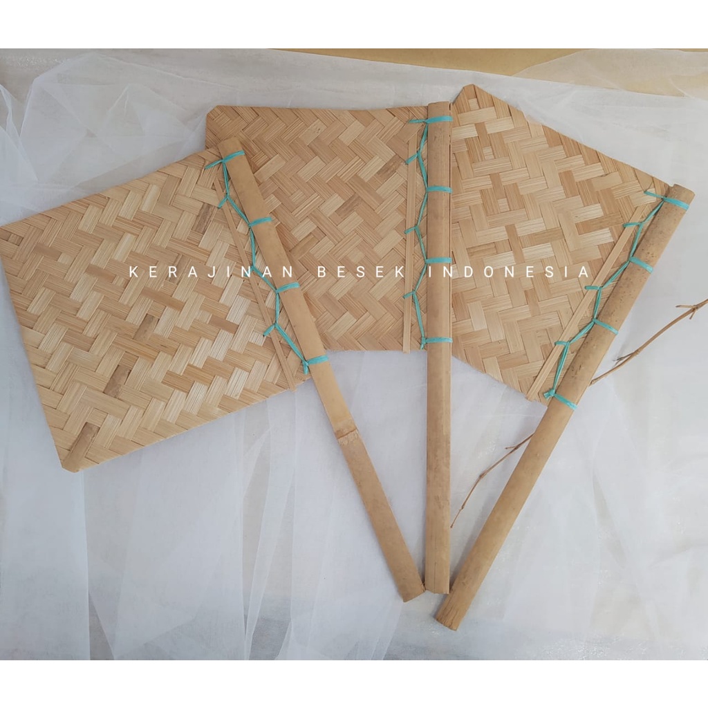 Jual KIPAS SATE Kipas bambu murah Kipas tradisional Anyaman bambu murah ...