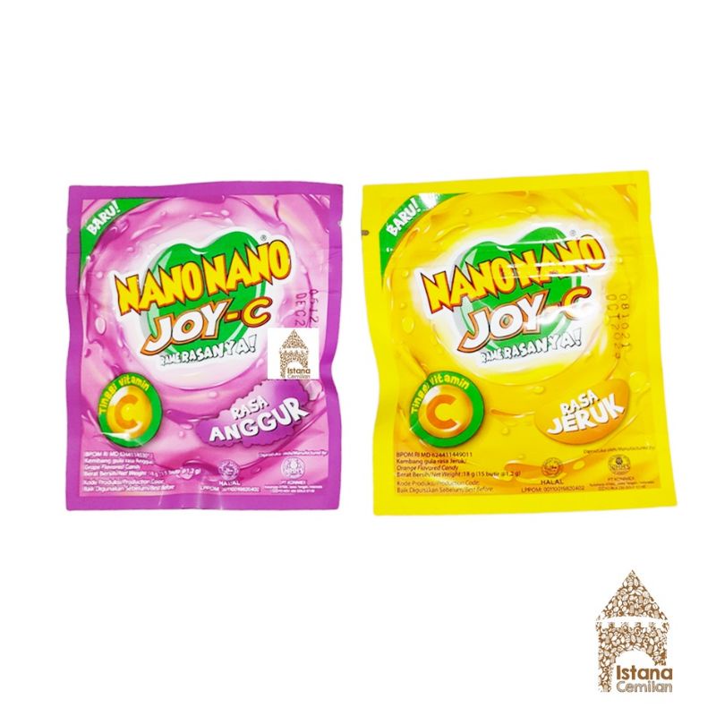 Jual NANO NANO JOY- C PERMEN VITAMIN C ISI 15 BUTIR | Shopee Indonesia