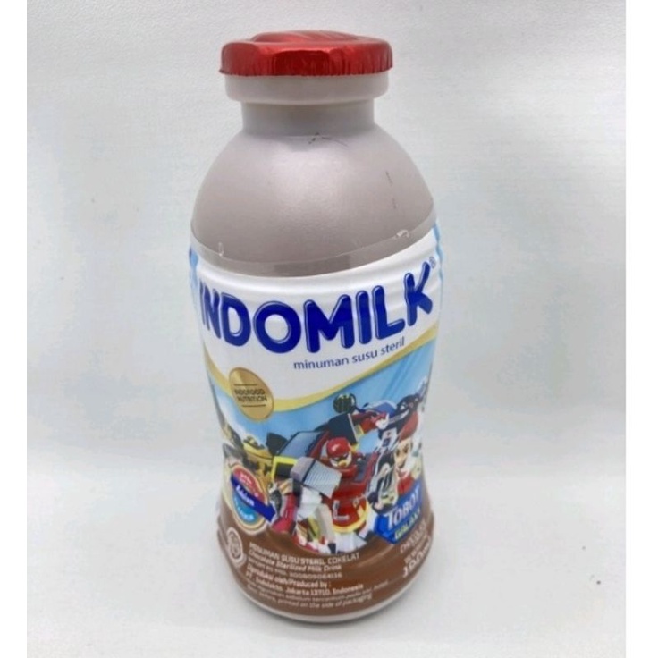 Jual Indomilk Botol Susu Steril 190 ml Chocolate - minuman coklat - cokelat | Shopee Indonesia