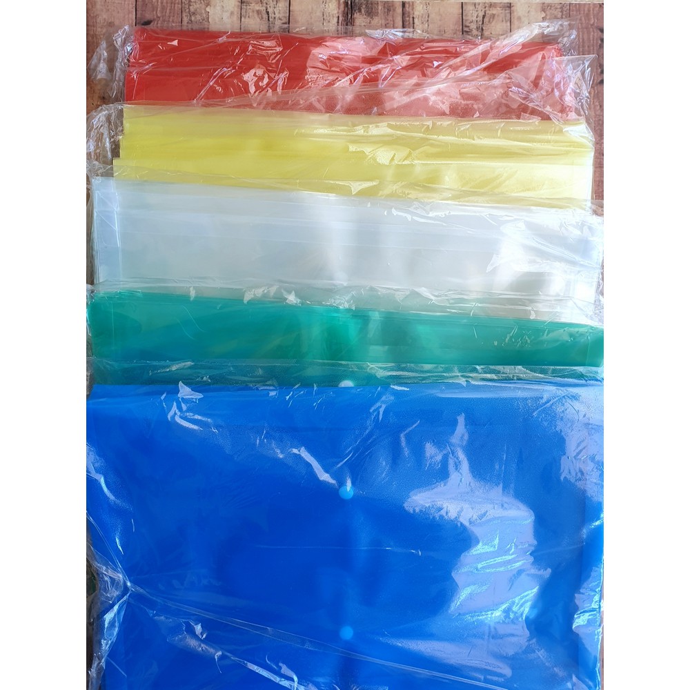 Jual 1 Lusin Document File Bag Folder - 12 Pcs Map Kancing Plastik Ecoflex Ukuran Folio - Button ...