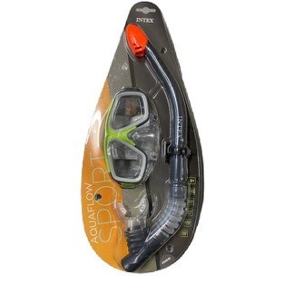 Jual Alat Snorkeling Snorkel Anak Semi Dry Intex Aquaflow Sport Intex ...