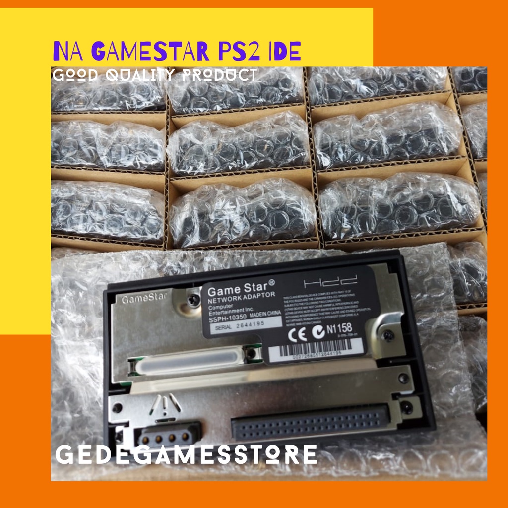 Jual NA PS2 GAMESTAR IDE NETWORK ADAPTOR PS2 KONDISI 100 % BARU ...