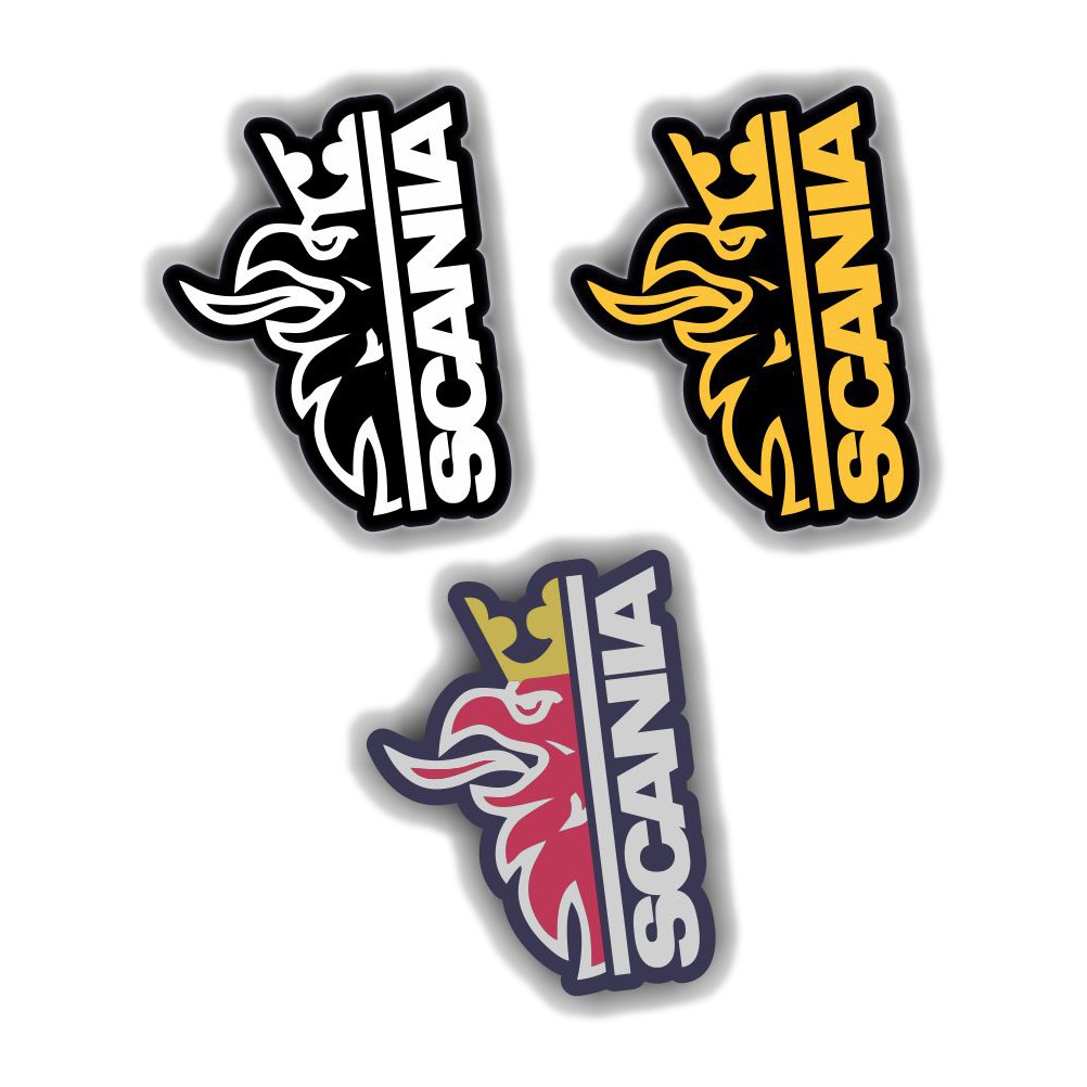 Jual Sticker vinyl Bismania Scania Grifinia Laminasi DOFF dan Cutting ...